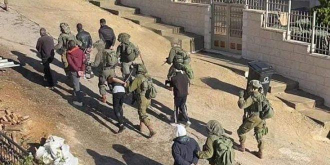 الاحتلال يعتقل خمسة مواطنين من بيت لحم شبكة فلسطين للأنباء شفا